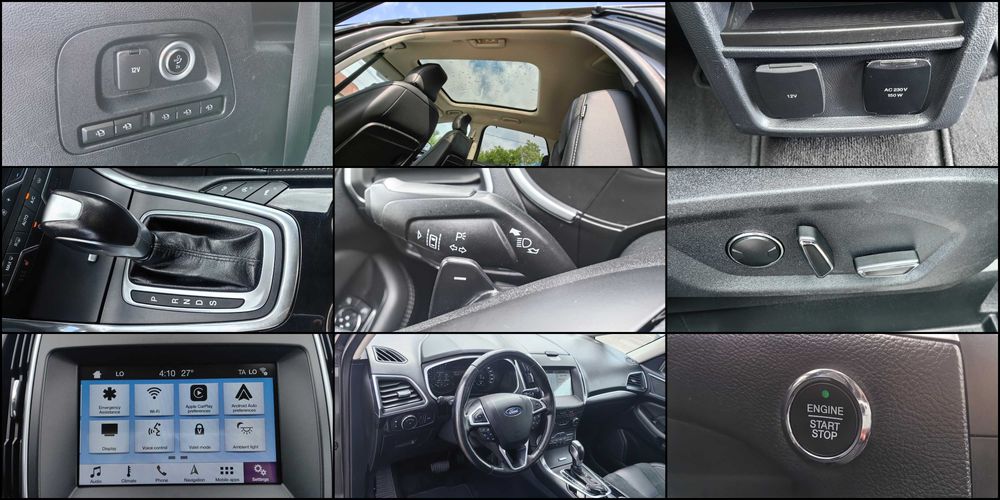 Ford S-Max, 7 locuri, 180cp, LED, Piele, Keyless, Panoramic Deva • OLX.ro