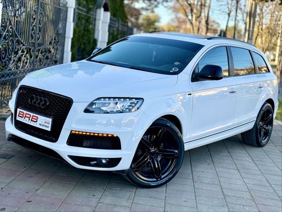 Audi Q7 Facelift 3 x S-Line / 4.2 diesel 340 cp / Parc auto / Rate • Botosani • OLX.ro