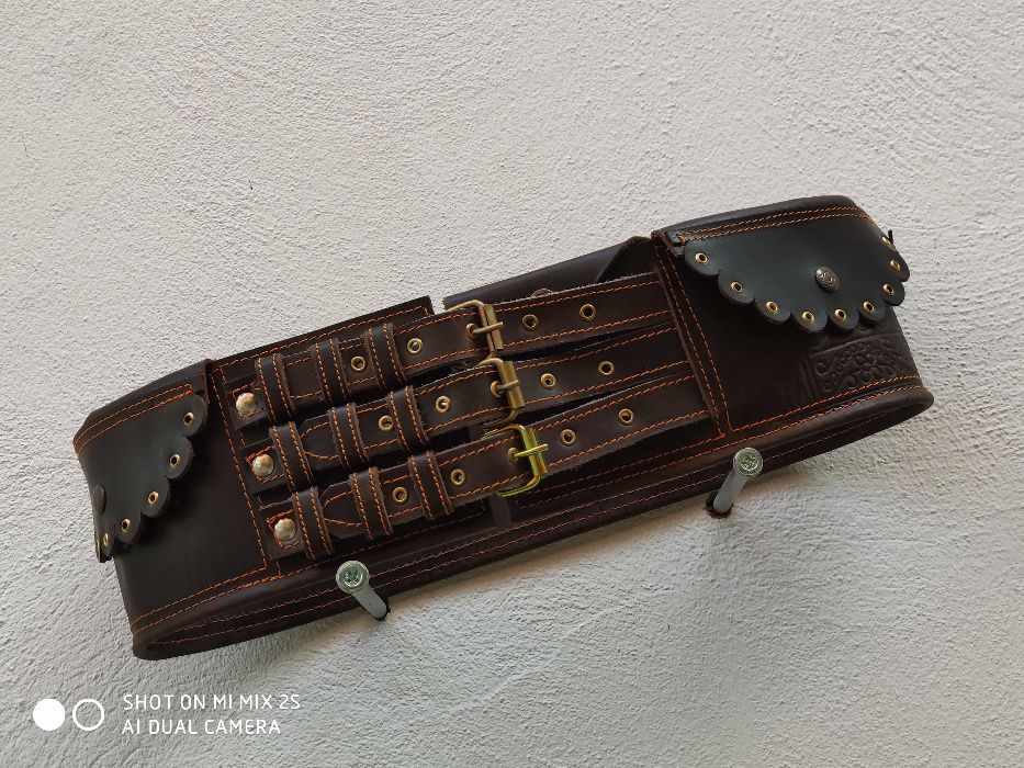 Chimir BARBATI/JUNIORI | art. premium, fabricat din piele GARANTIE ⁴⁸ ...