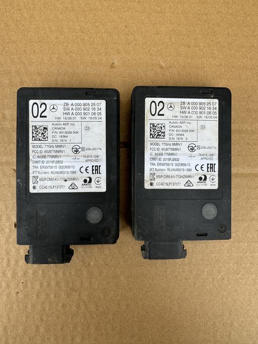 Senzor Modul Radar A0009052507 Mercedes Original Negresti-Oas • OLX.ro