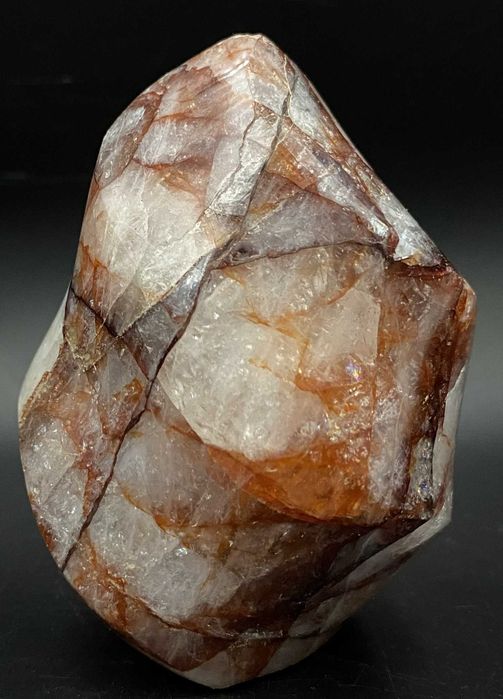 Cristale/Minerale - Cuart Hematoid Rosu-Sculptura piatra semipretioasa ...