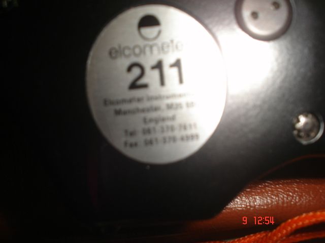 Dispozitiv mecanic determinare grosime de strat vopsea Elcometer 211 ...