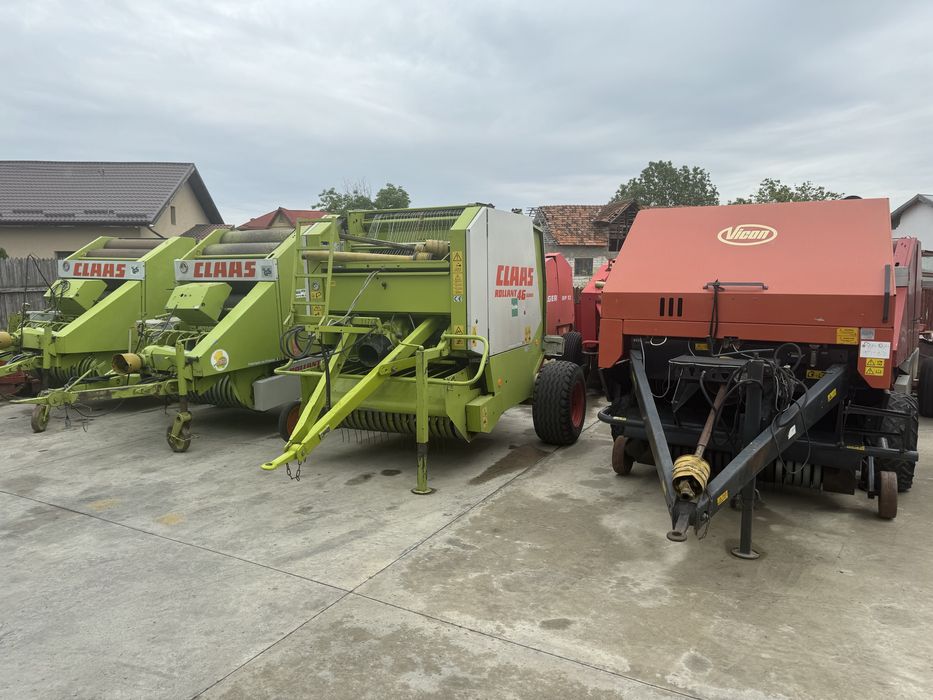 Balotiera baloti rotunzi marca Claas Rollant 46,44 balot 120/120 l ...