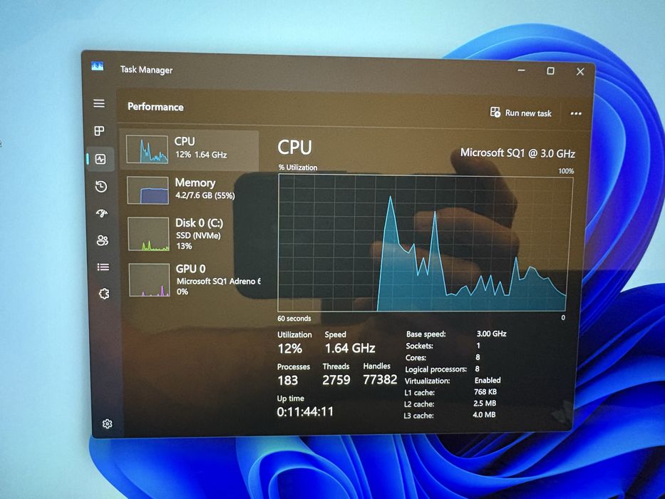 Tableta Microsoft Surface Pro X Qualcomm SQ1 8GB RAM 512GB SSD ARM64 ...