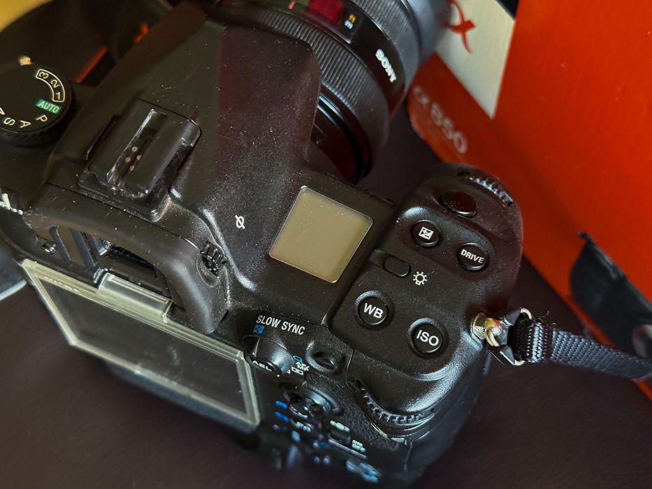 Sony Alpha 850 DSLR Full Frame 35mm 24,6MPx (BODY + GRIP + OBIECTIV ...