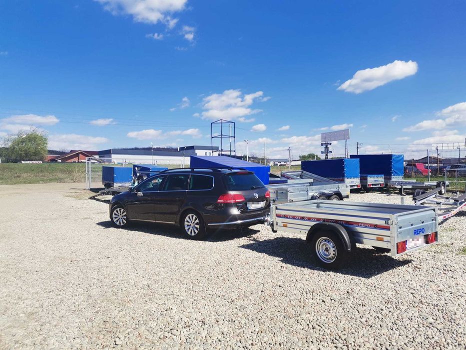 Remorca Auto Repo 750 kg Auto Mono-ax Giurgiu • OLX.ro
