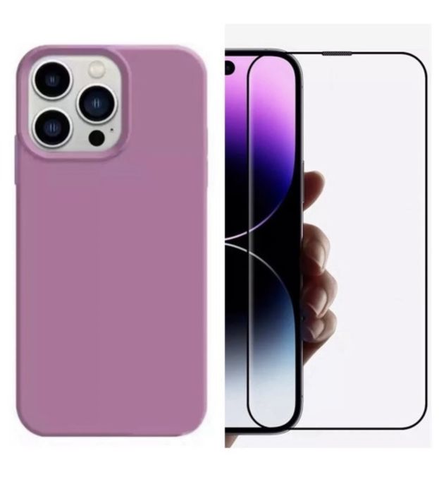 Husa Guardian cu Alcantara si Folie Sticla Star Iphone 13 MINI PRO MAX ...