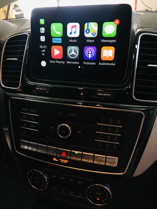 Mercedes Apple CarPlay Android Auto Video in Motion AMG Coding Cluster ...