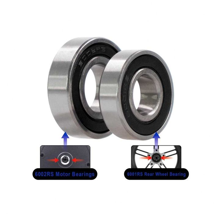 Rulment roata / fata spate 6001RS Xiaomi M365 1S Pro Pro 2 Ninebot G30 ...