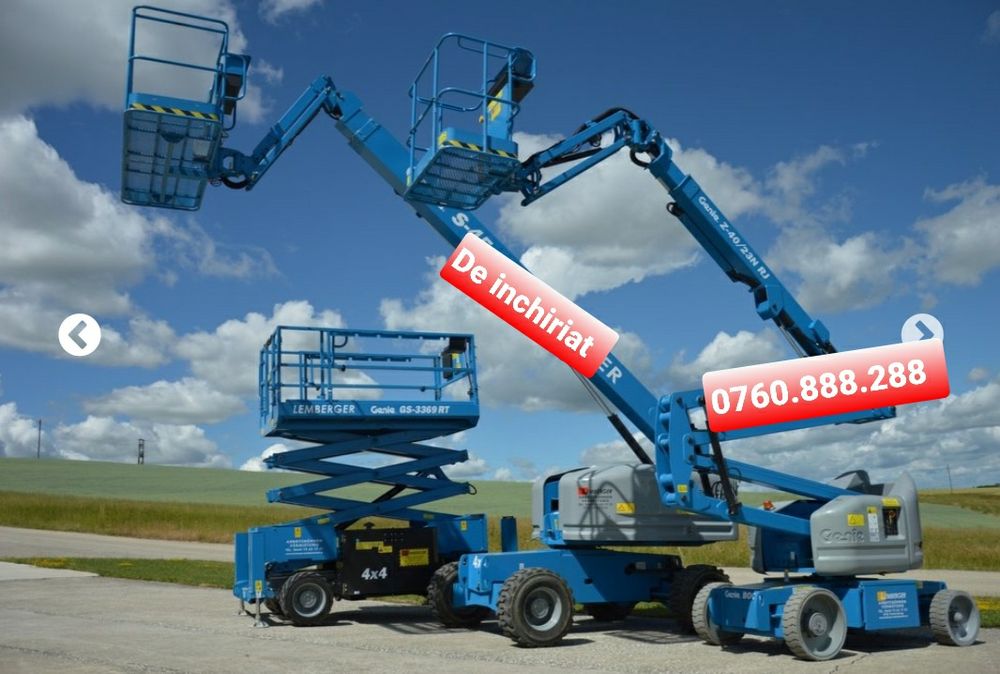 Inchirieri nacela-nacele diesel 4x4 și electrice Bucuresti Sectorul 2 • OLX.ro