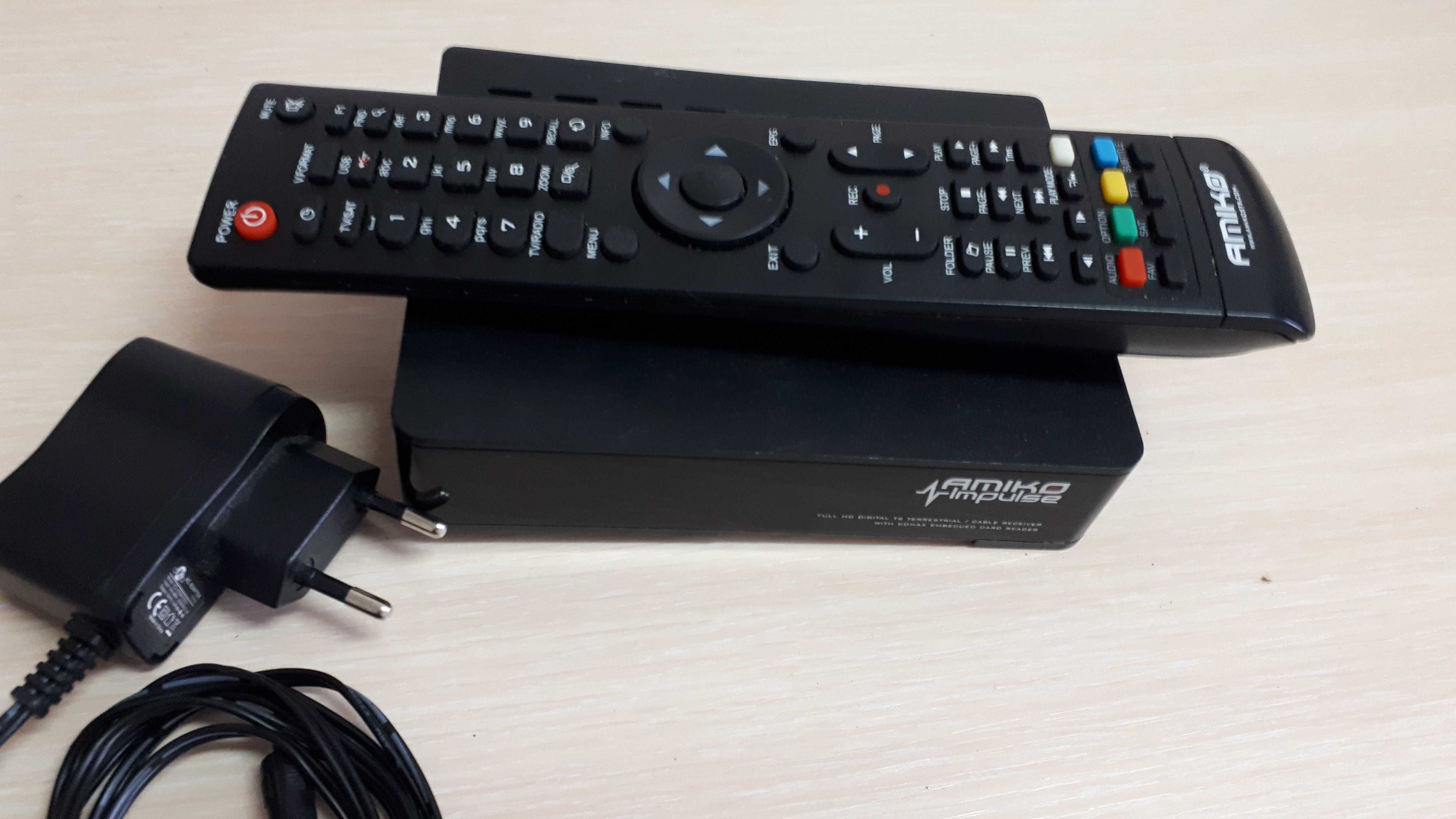 HD приемник/тунер за цифрова кабелна/ефирна телевизия DVB-C/DVB-T2 гр ...