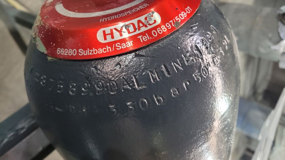 Compensator vas expansiune butelie acumulator hidraulic incarcare azot ...