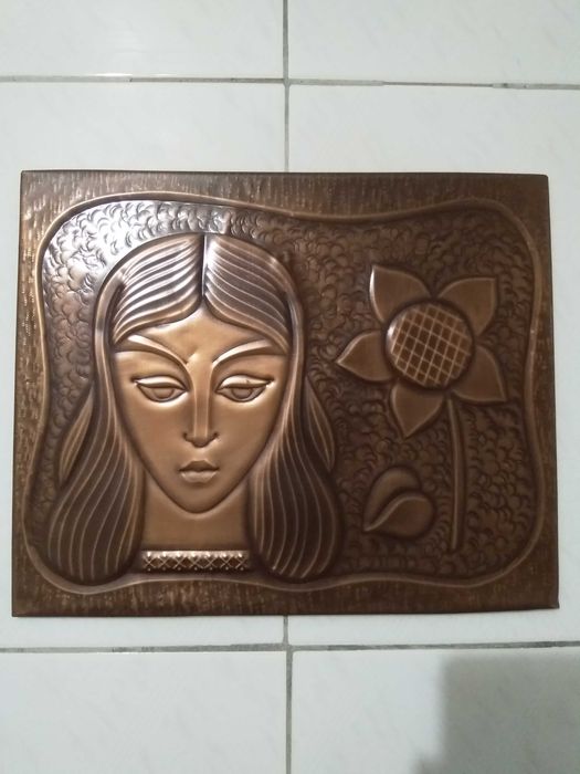 Советская картина - чеканка: 2 000 тг. - Коллекционирование Рудный на Olx