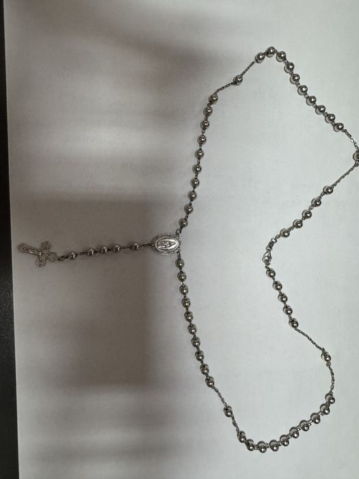 Lant/rozariu/matanii de aur alb 14k 585 Bucuresti Sectorul 4 • OLX.ro