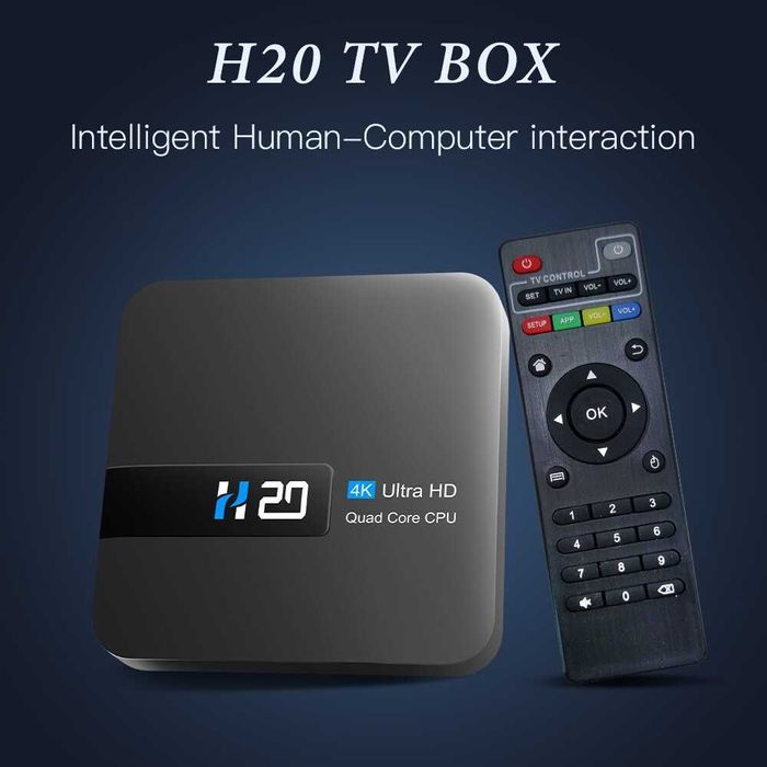 Smart Android TV Box H20 android 10 2gb 16gb 4k гр. София Център • OLX.bg