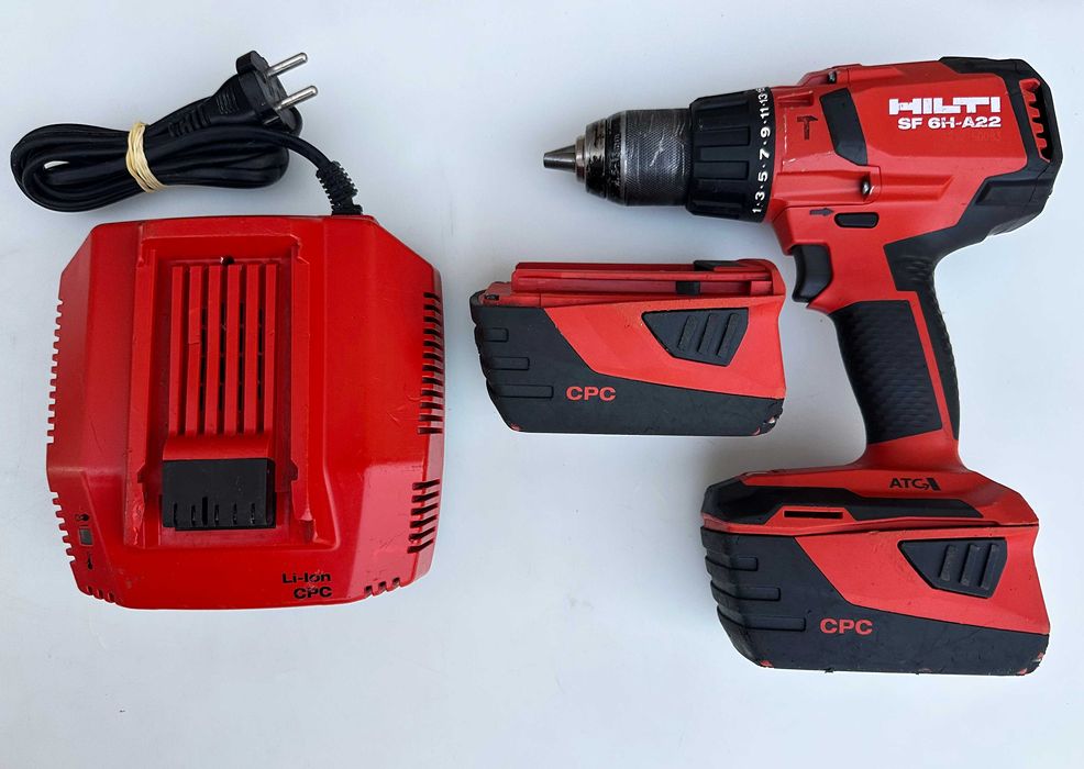 Hilti SF 6H-A22 ATC - Безчетков ударен винтоверт 2x22V 5.2Ah гр. Шумен Добруджански • OLX.bg