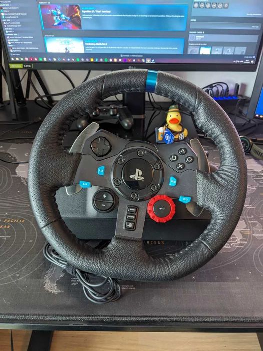 Volan Logitech G29 + Pedale, PC/Playstation Dobroesti • OLX.ro