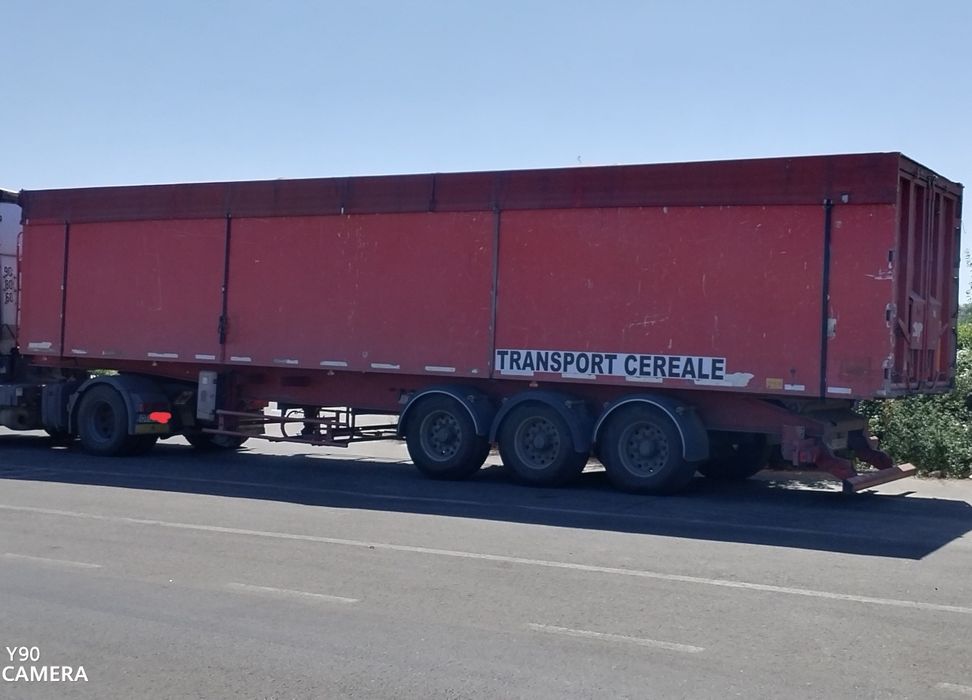 Semiremorca cereale / bena basculabila benalu Corabia • OLX.ro