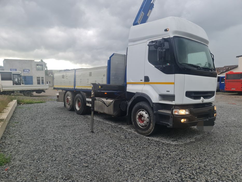 Camion cu macara,basculabil Renault 26.385 Bistrita • OLX.ro