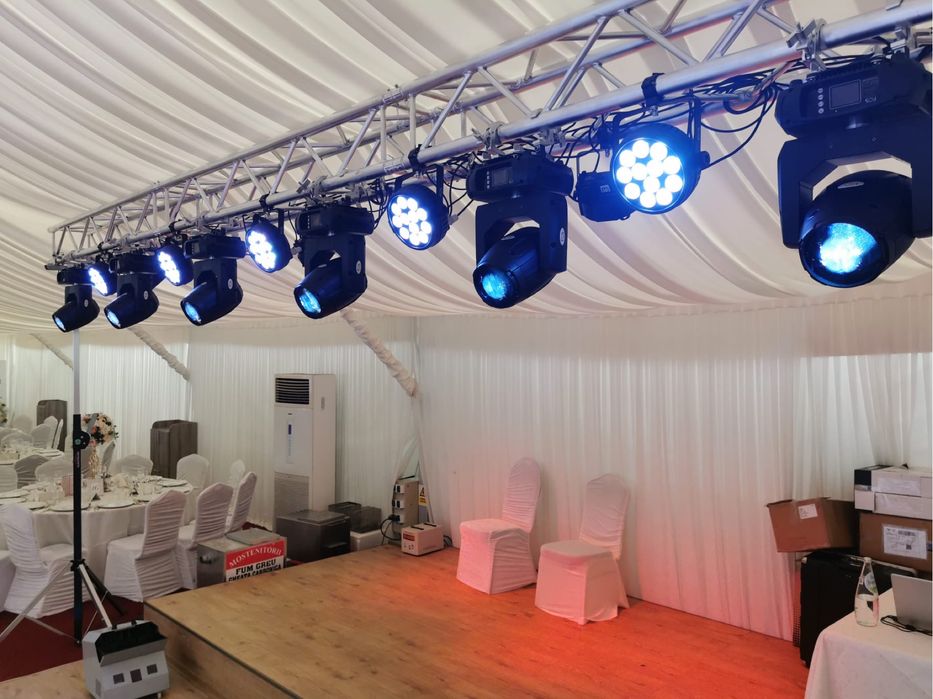 Inchiriez schela lumini profesionala Nunti Botezuri Ecran led Iasi • OLX.ro