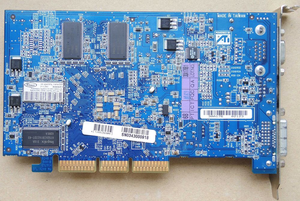 Gigabyte GV-R92128DH Ati Radeon 9200 128Mb 128bit AGP Testat Bucuresti ...