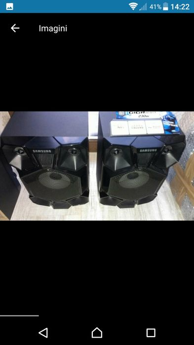 2 boxe Samsung 230w 4 ohms Iasi • OLX.ro