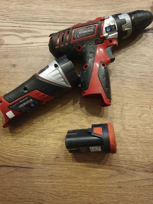 Vand filetanta Einhell si lanterna 12 v merg cu acumulator Parkside ...