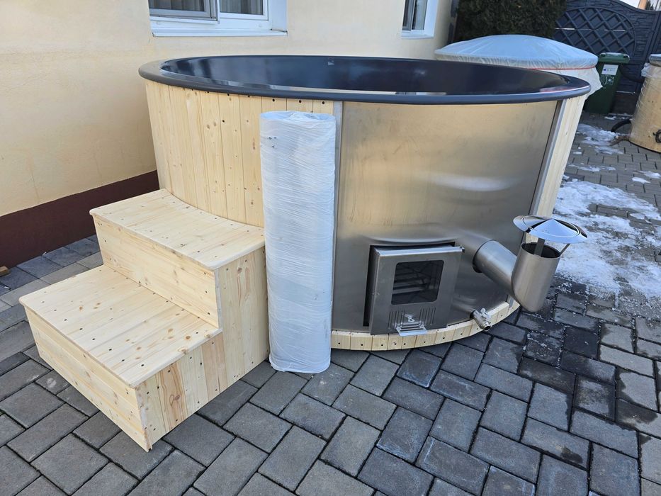 Ciubar Jacuzzi fibra de sticla, Ciubar integrat aeromasaj, hidromasaj ...