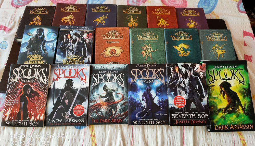 Seria completa Cronicile Wardstone-stare impecabila Ramnicu Valcea • OLX.ro