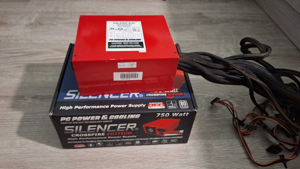 Качествено компютърно захранване PC Power & Cooling Silencer 750W 80+ гр. София Стрелбище • OLX.bg