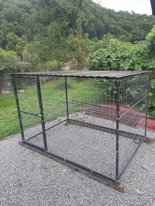 Tarc, padoc 2.5mx2m pentru caini din structura metalica rezistenta NOU ...