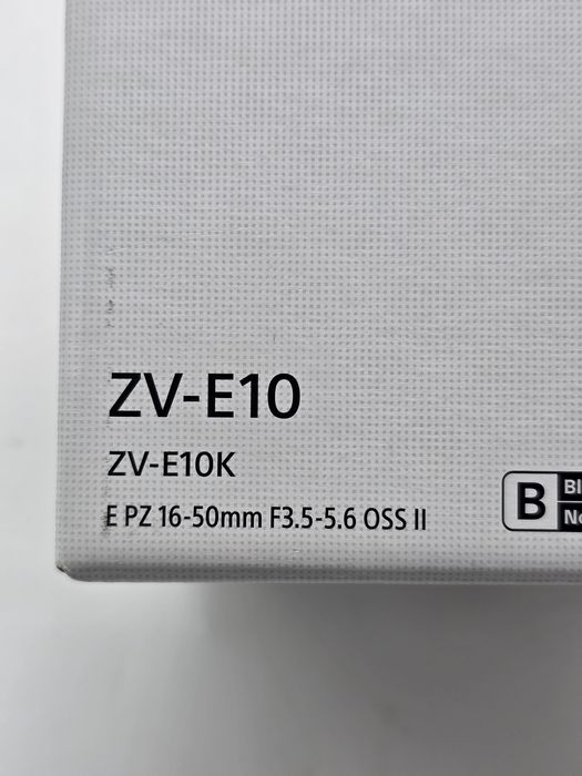 Sony Alpha ZV-E10K Negru cu obiectiv E PZ 16–50mm F3.5–5.6 OSS II ...
