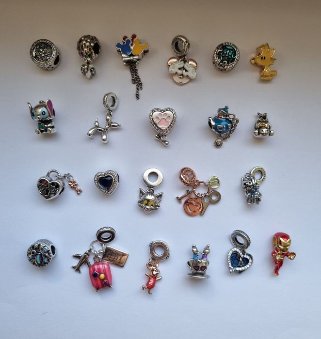 Talismane Pandantive din argint pentru bratara pandora Bucuresti ...