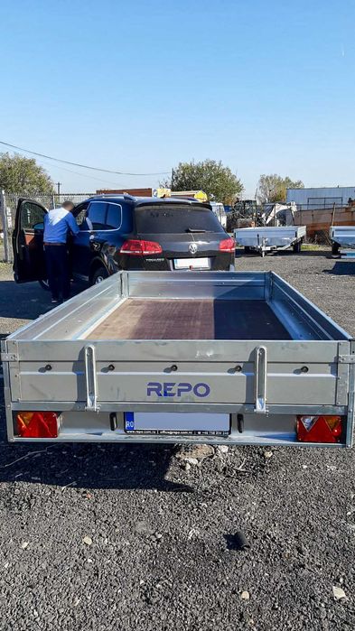 Remorca REPO noua 750 kg apicola auto atv moto carte RAR Galati • OLX.ro