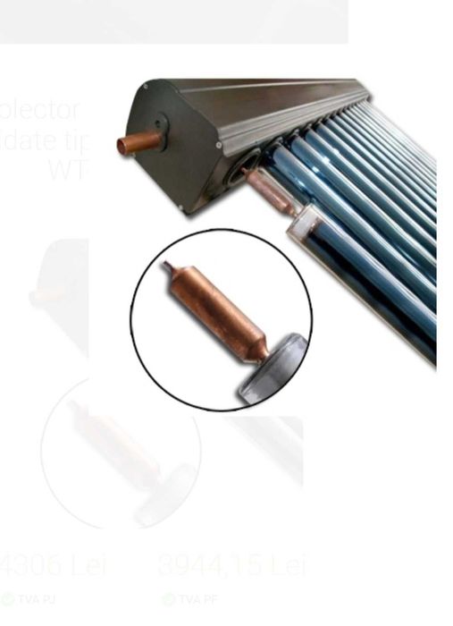 Panou solar Westech Germania 30 tuburi, 15 ml de teava dubla de inox ...