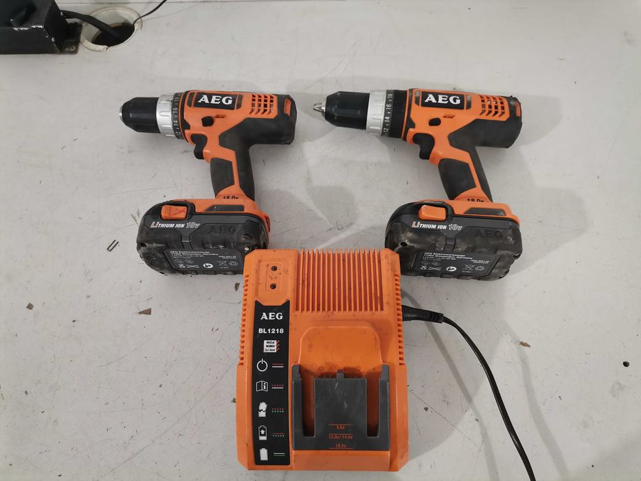 Винтоверт / ти - AEG 18 V li ion гр. Кричим • OLX.bg