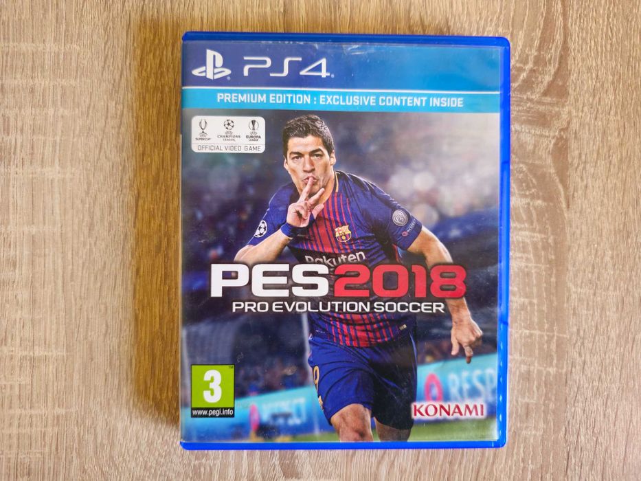 PES 2018 Pro Evolution Soccer 2018 за PlayStation 4 PS4 ПС4 гр. София ...