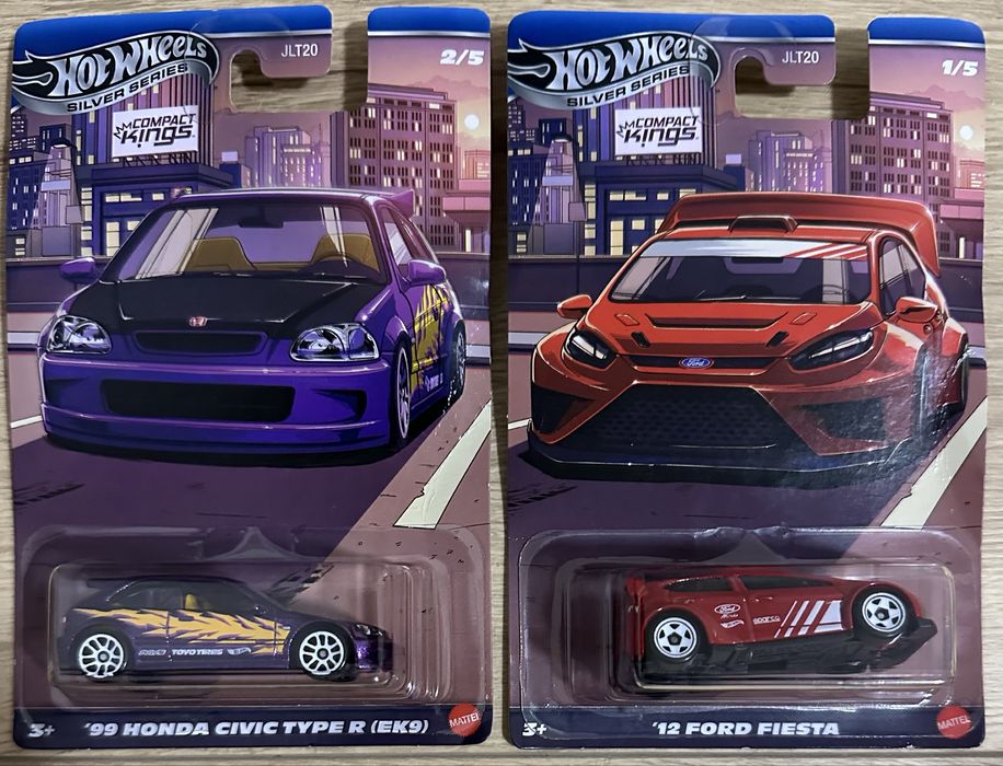 Hot Wheels Compact Kings – Honda Civic Type R EK9 Ford Fiesta STH TH гр ...