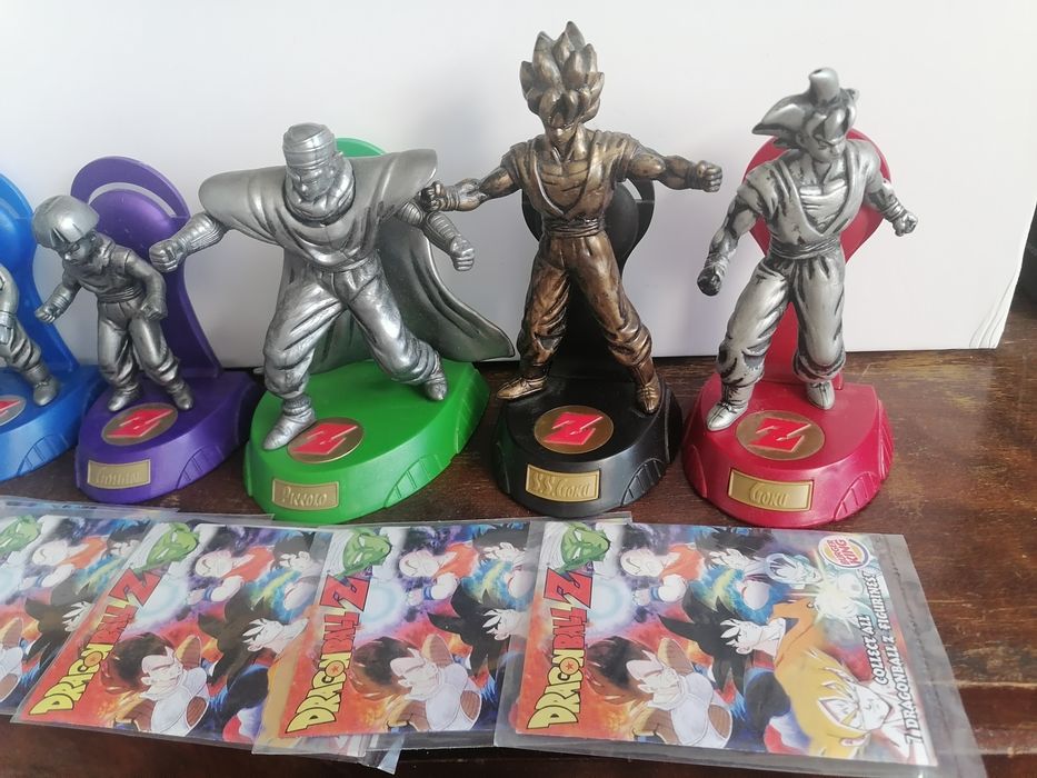 Dragon Ball Z Burger King 2000 Рядка колекция фигурки човечета играчки ...