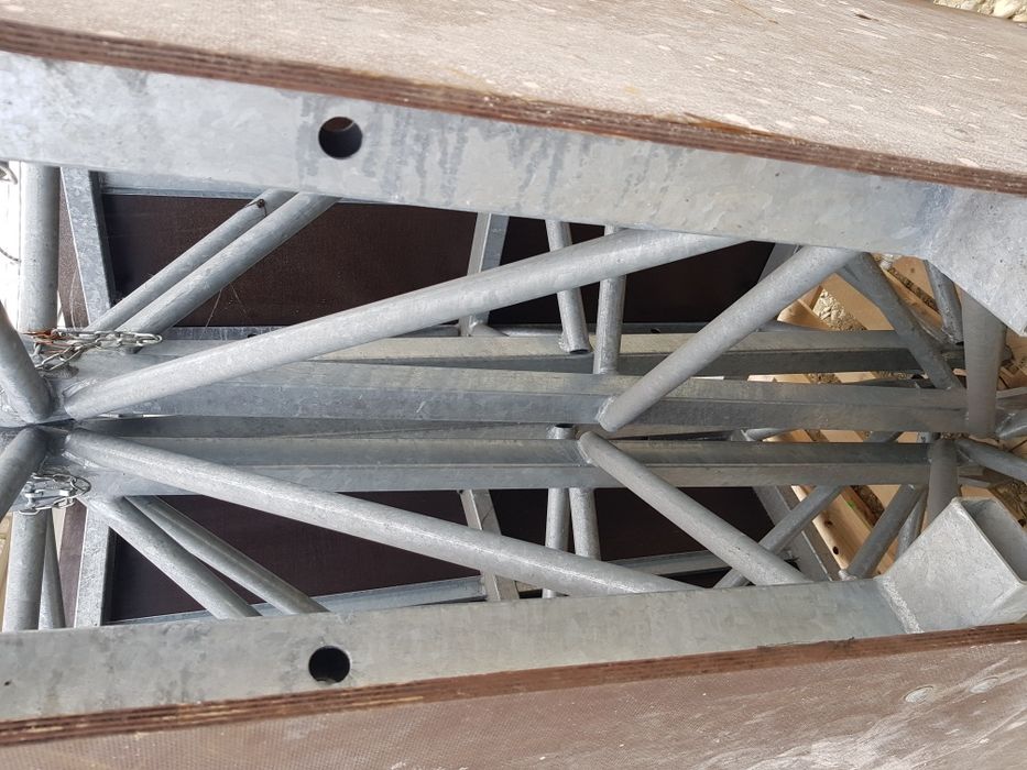 Platforma autoridicatoare 2 coloane schela motor lift marfa materiale ...