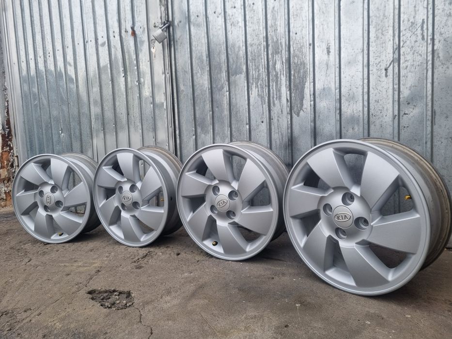 Jante R15 Aliaj 4x100 / 5.5J ET 46 Kia Picanto Hyundai accent Montaj ...