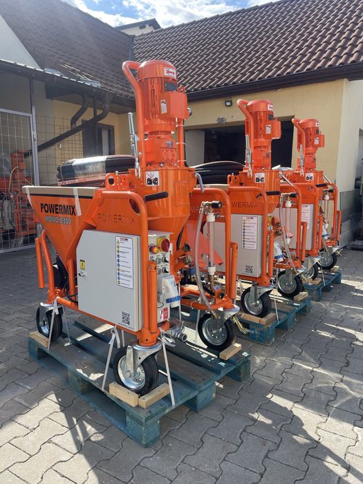 Pompa de tencuit, Masina de tencuit monofazic, tencuiala, glet RATE ...