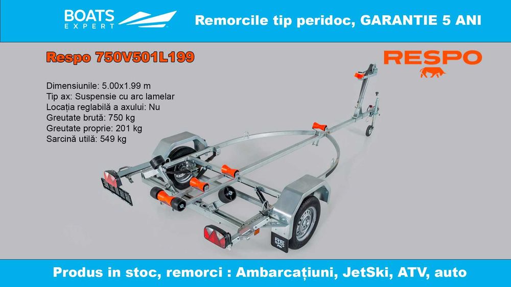 Peridoc barca Respo 4m - 8m, 400-750kg, 1000-5000 kg. Pe stoc Bucuresti ...