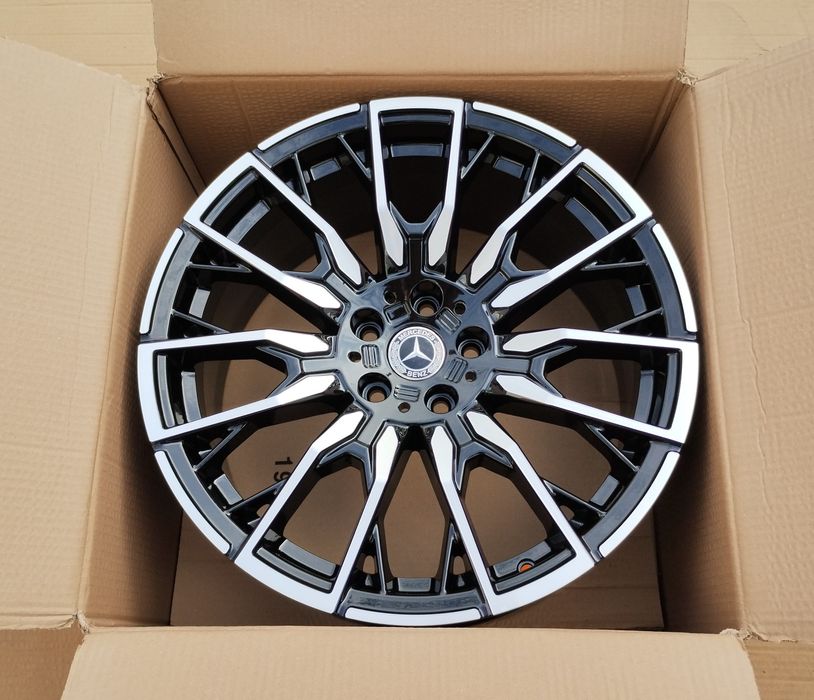 Jante 19 Mercedes in 2 lățimi Jante Bicolore Negru Chrome Cluj-Napoca • OLX.ro
