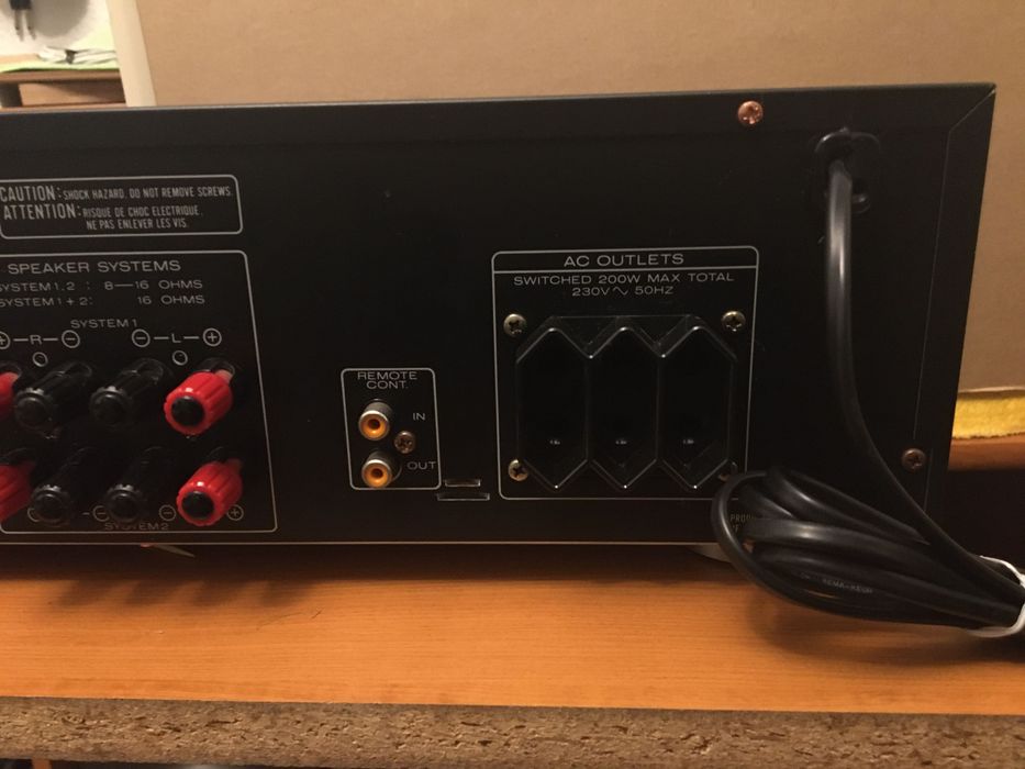 MARANTZ 80 PM 65 Amplificator Stereo Profesional 2x100W cu Telecomandă ...