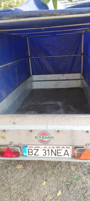 Remorca stema cu prelata Buzau • OLX.ro