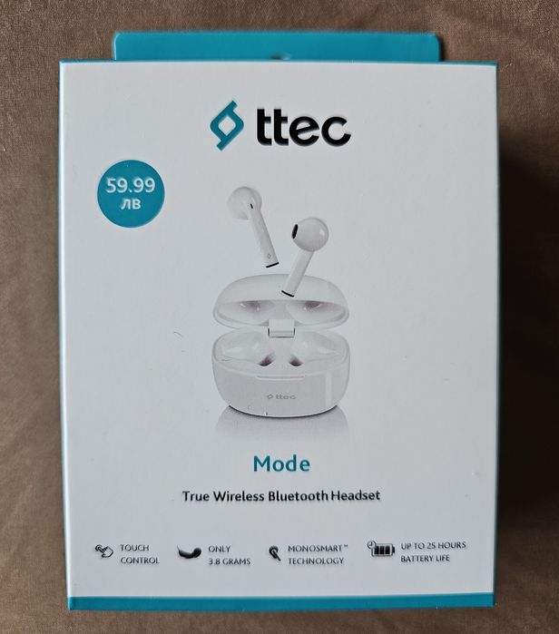 Безжични слушалки ttec Mode , нови гр. Русе Възраждане • OLX.bg
