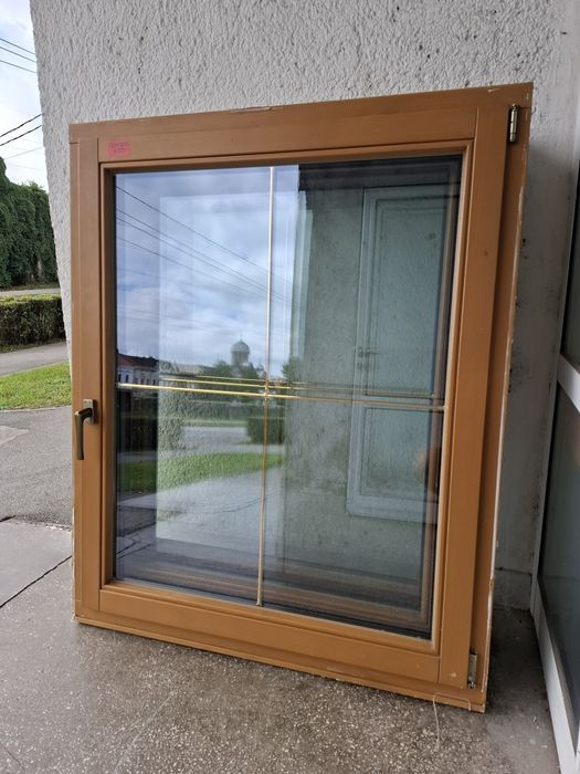 Geamuri termopan profil lemn SH 1 canat dublu termopan oscilo(3 buc ...