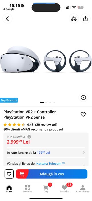 PlayStation VR2 + Controller PlayStation VR2 Sense Bucov • OLX.ro