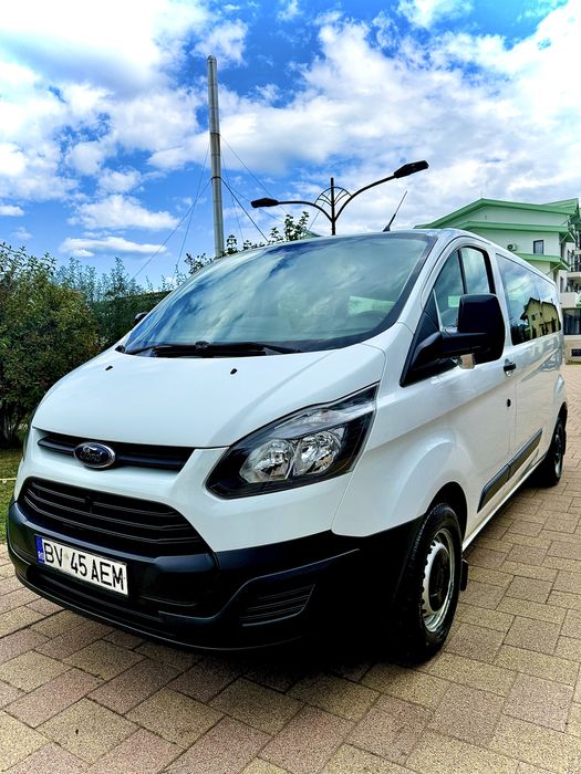 Ford Transit Custom 2014 8 locuri Euro 5 Extra lung ‼️ Brasov • OLX.ro